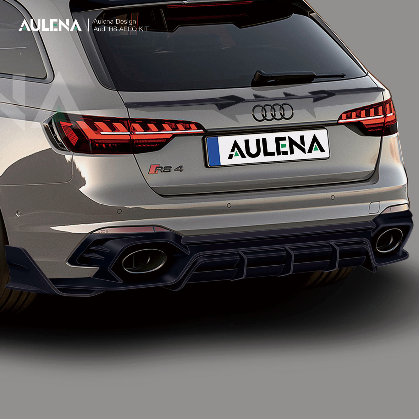 Audi RS4 Rear Diffuser