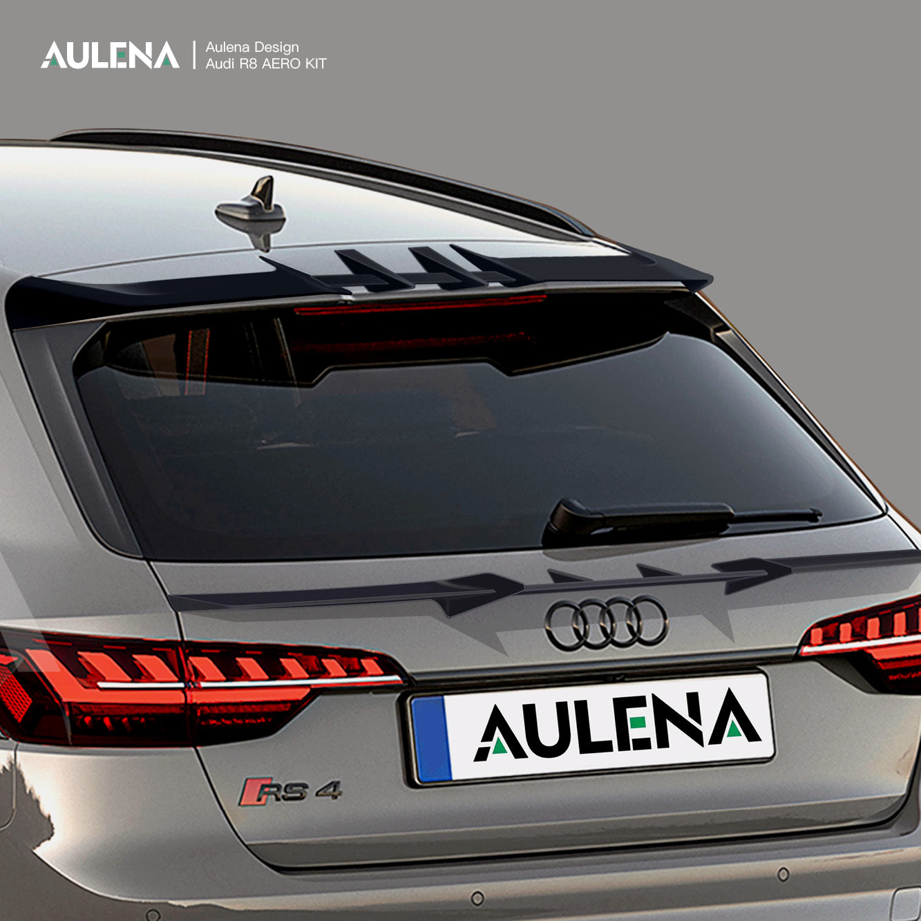 Audi RS4 Rear Spoiler
