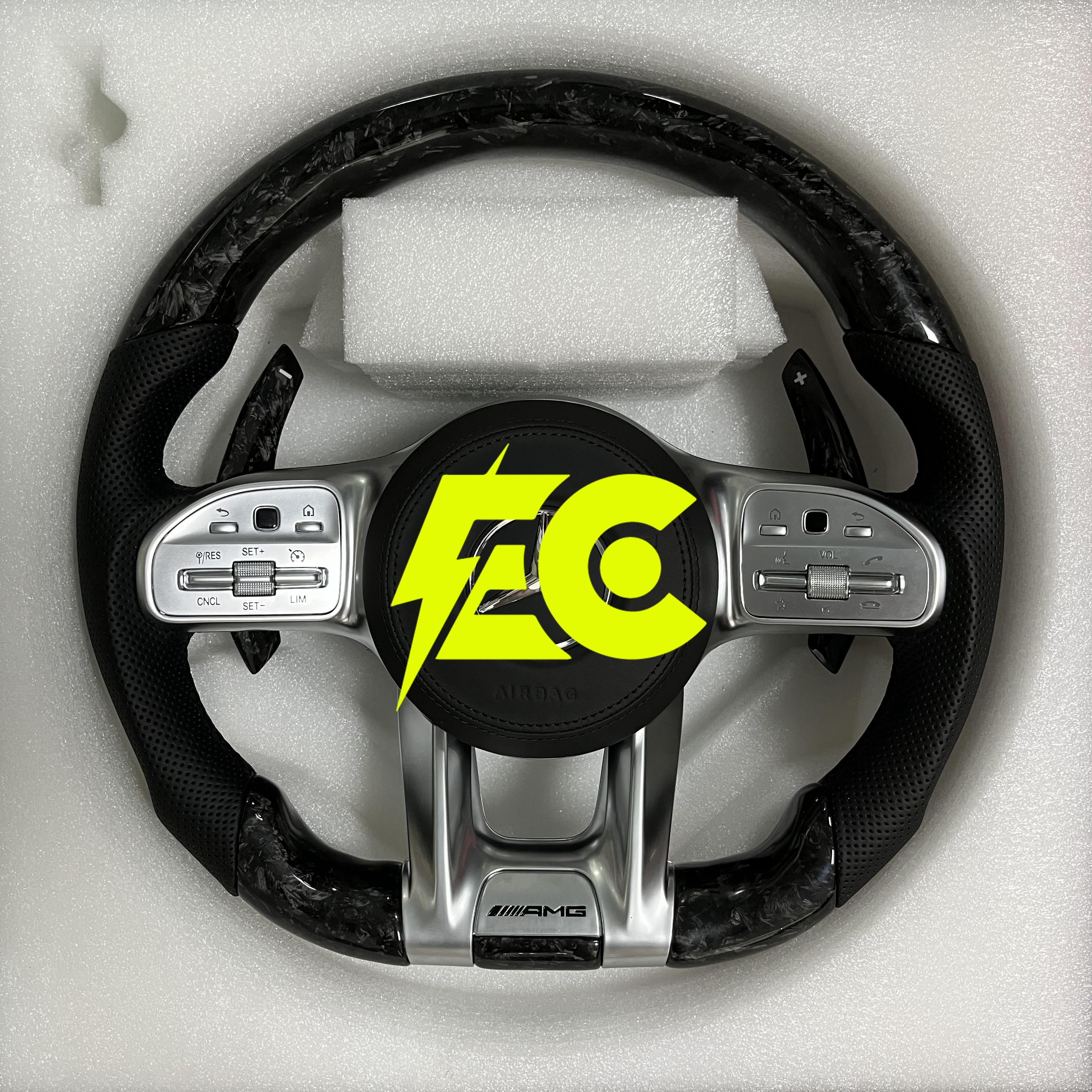 Forged carbon Mercedes-Benz steering wheel BA-150