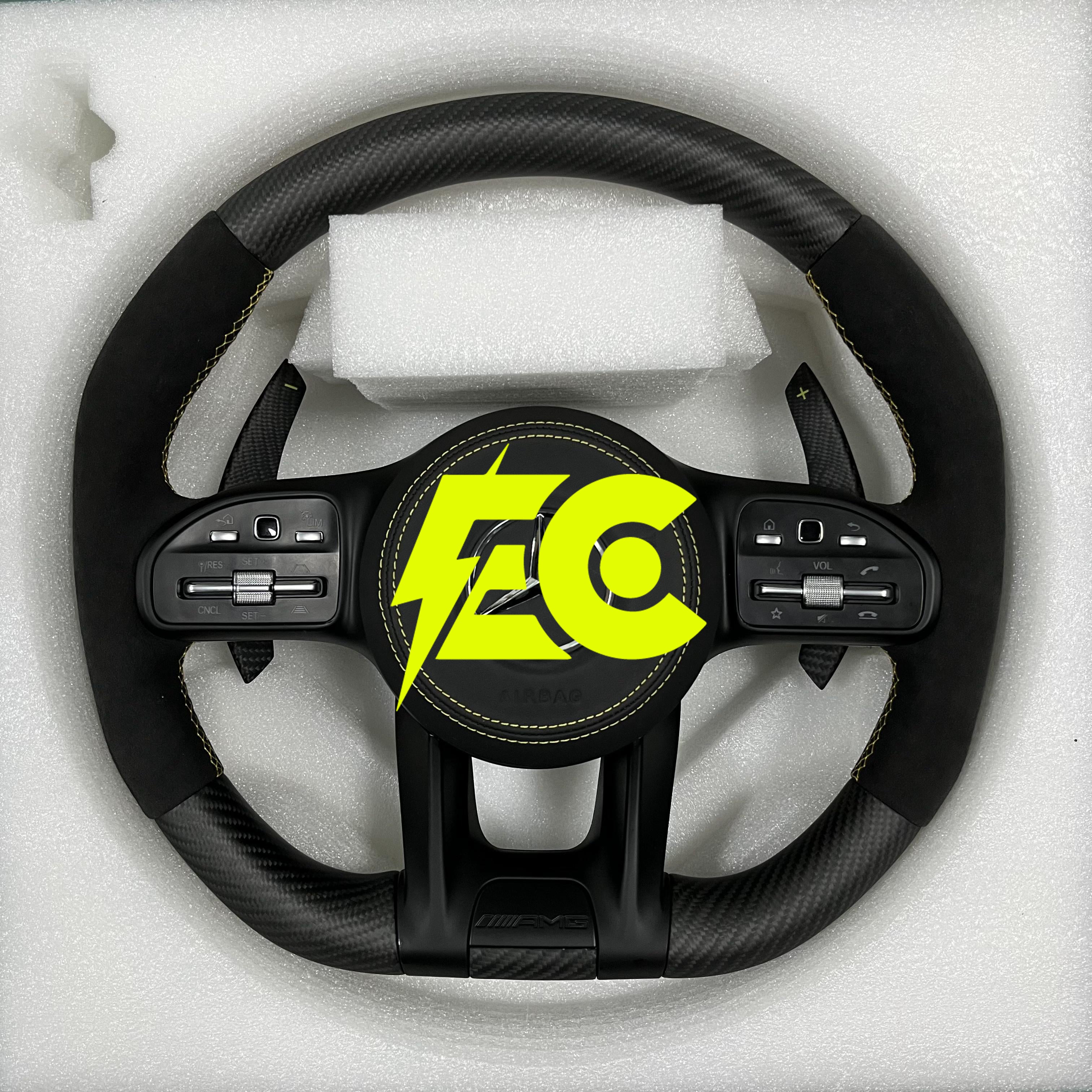 Carbon fiber Mercedes steering wheel BA-200