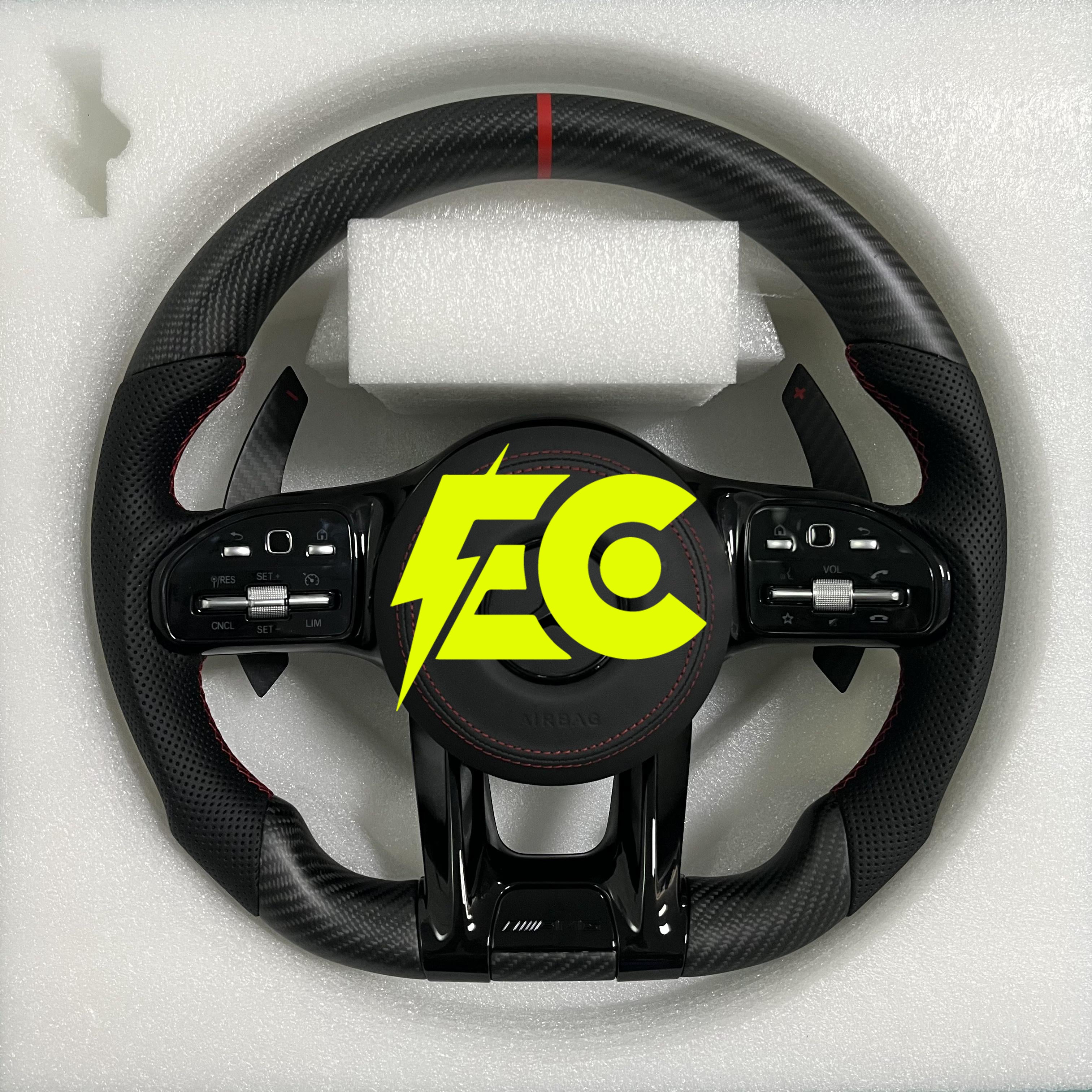 Carbon fiber Mercedes steering wheel BA-212