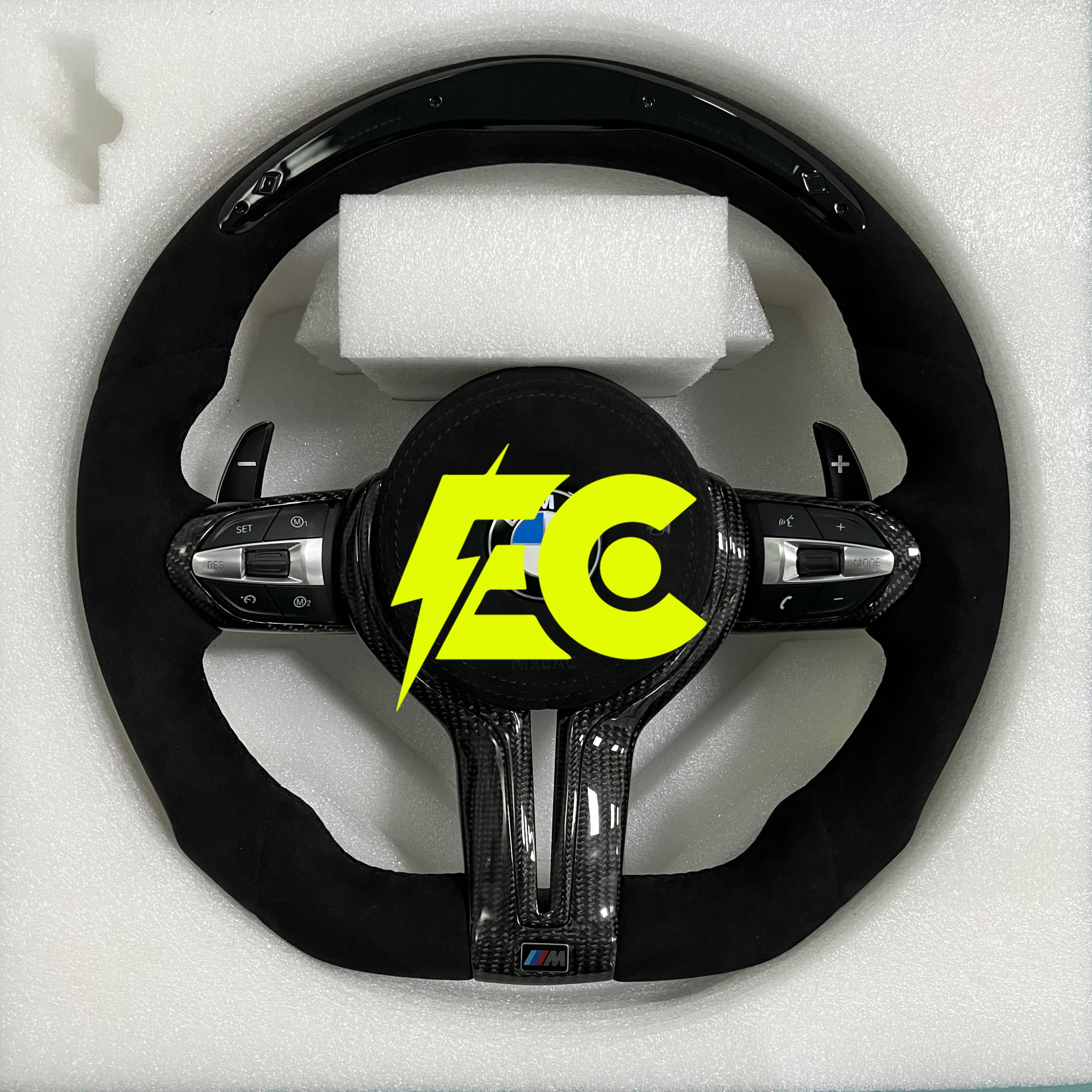 (Super turning light model) BMW full cowhide thong steering wheel BD-0