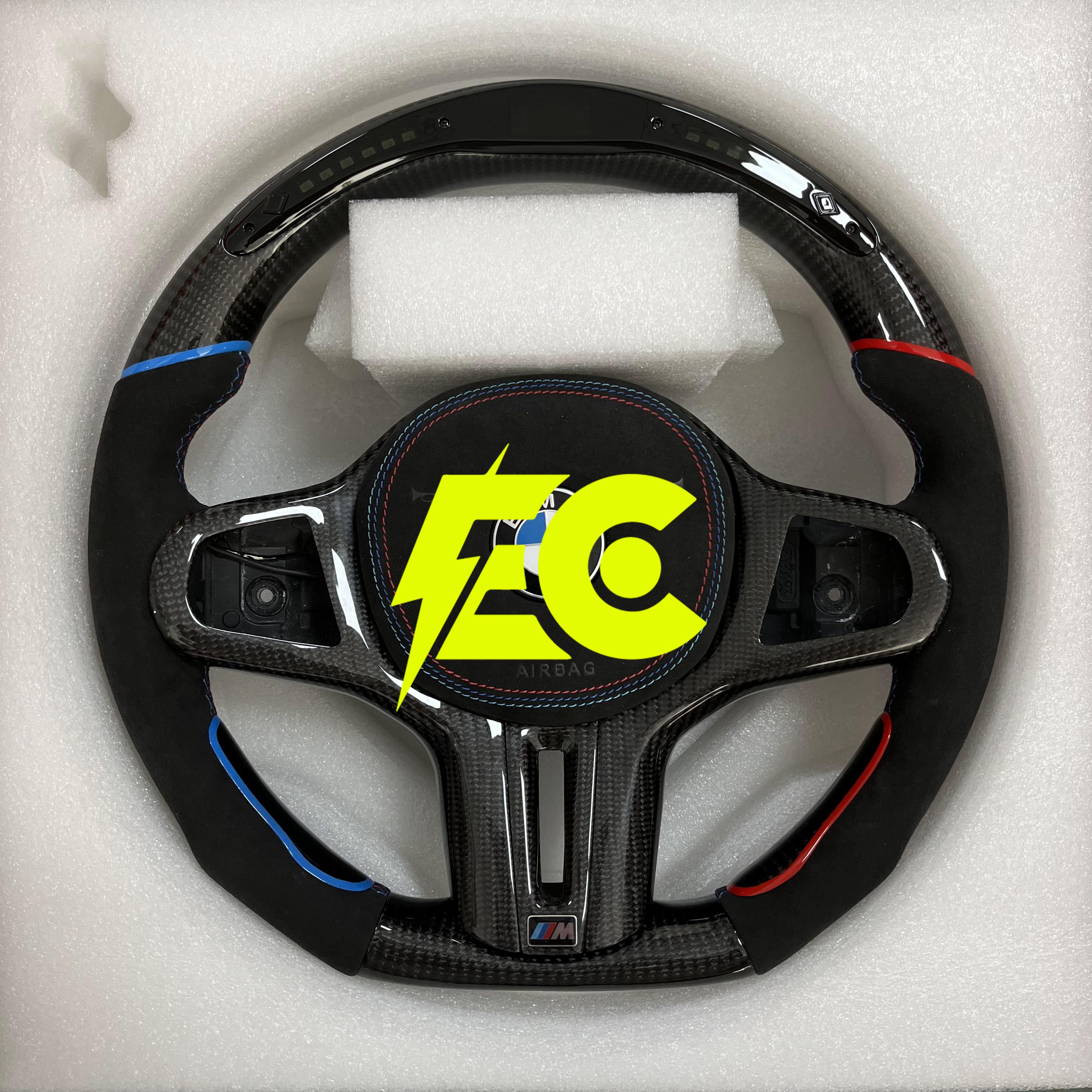 Super turn light carbon fiber BMW steering wheel BM-020