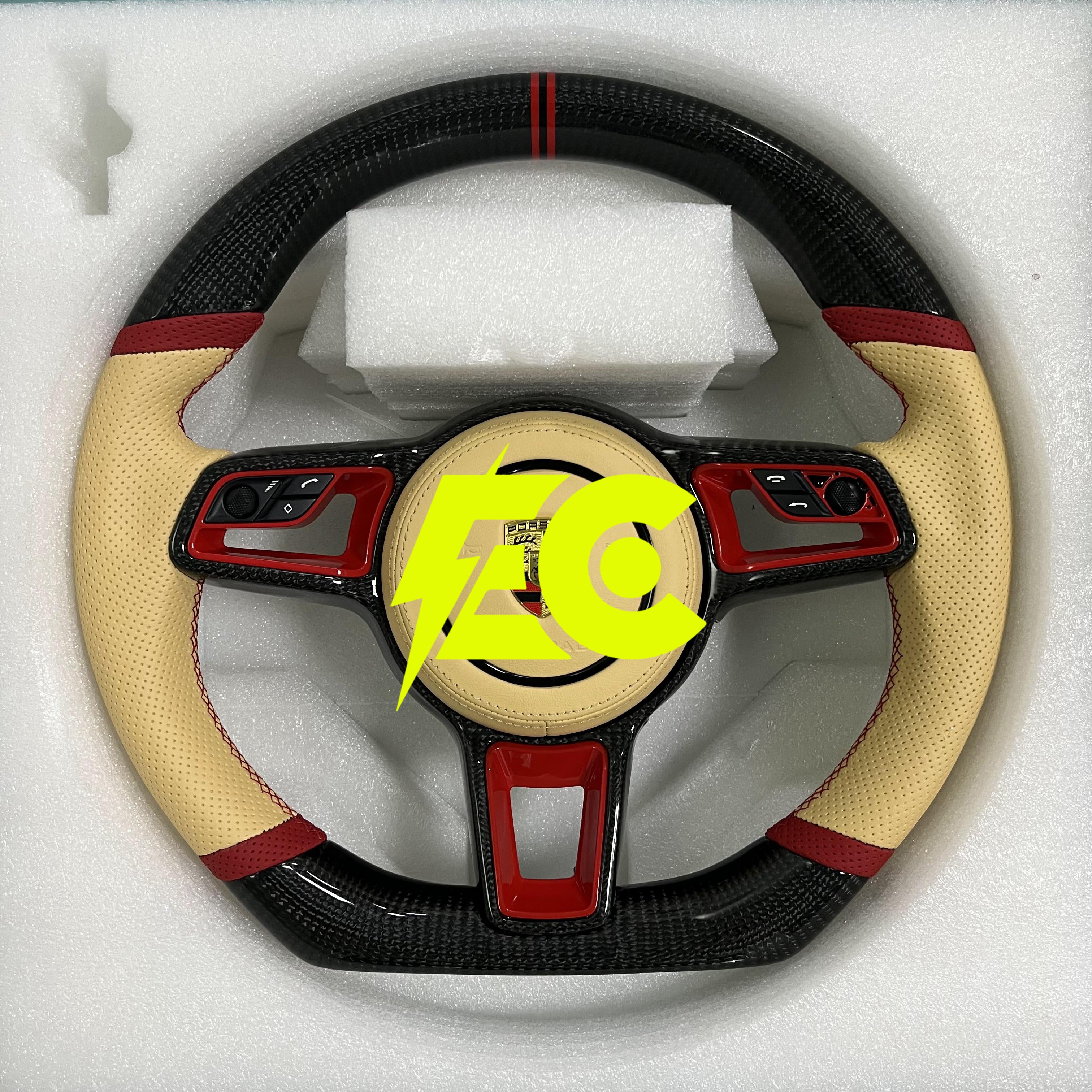 Porsche carbon fiber steering wheel BP-004